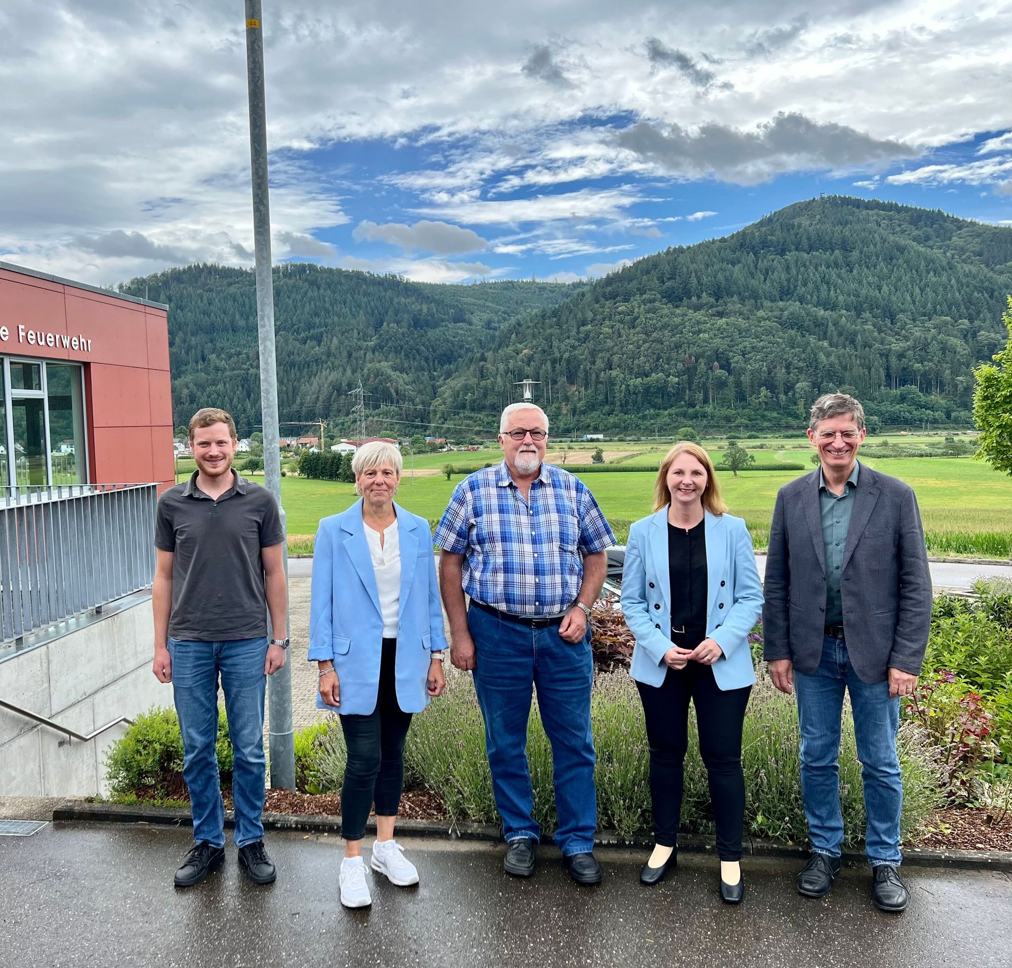 Sandra Boser MdL zu Besuch bei der Gemeinde Fischerbach